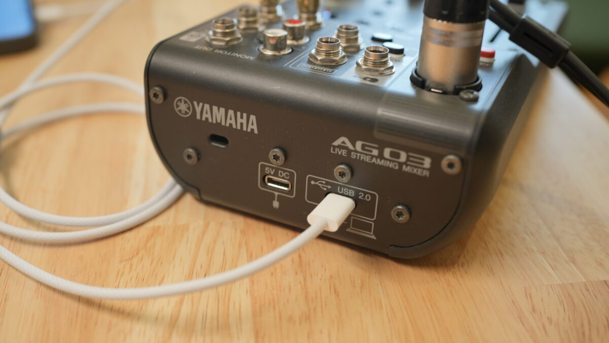 iPhone15 ProでAG03MK2を使う | Tech Neighbor